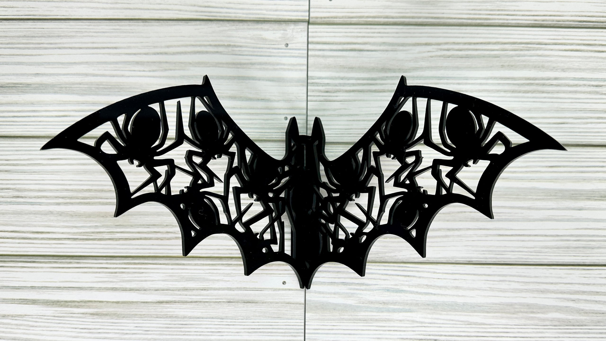 3D Bat - Black Widows | Twisted Jesters LLC